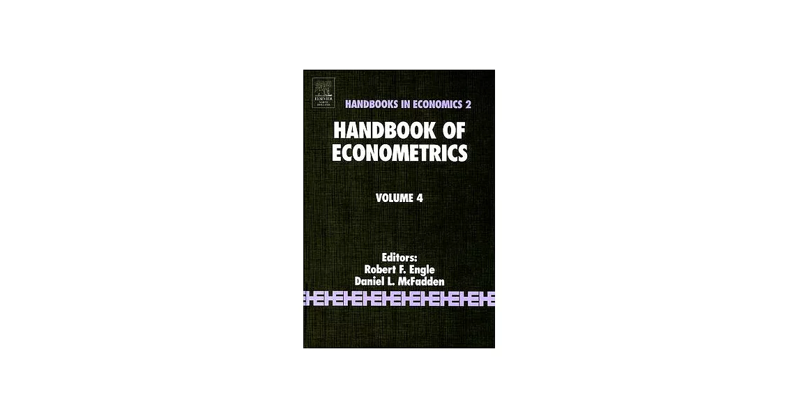 博客來-Handbook of Econometrics