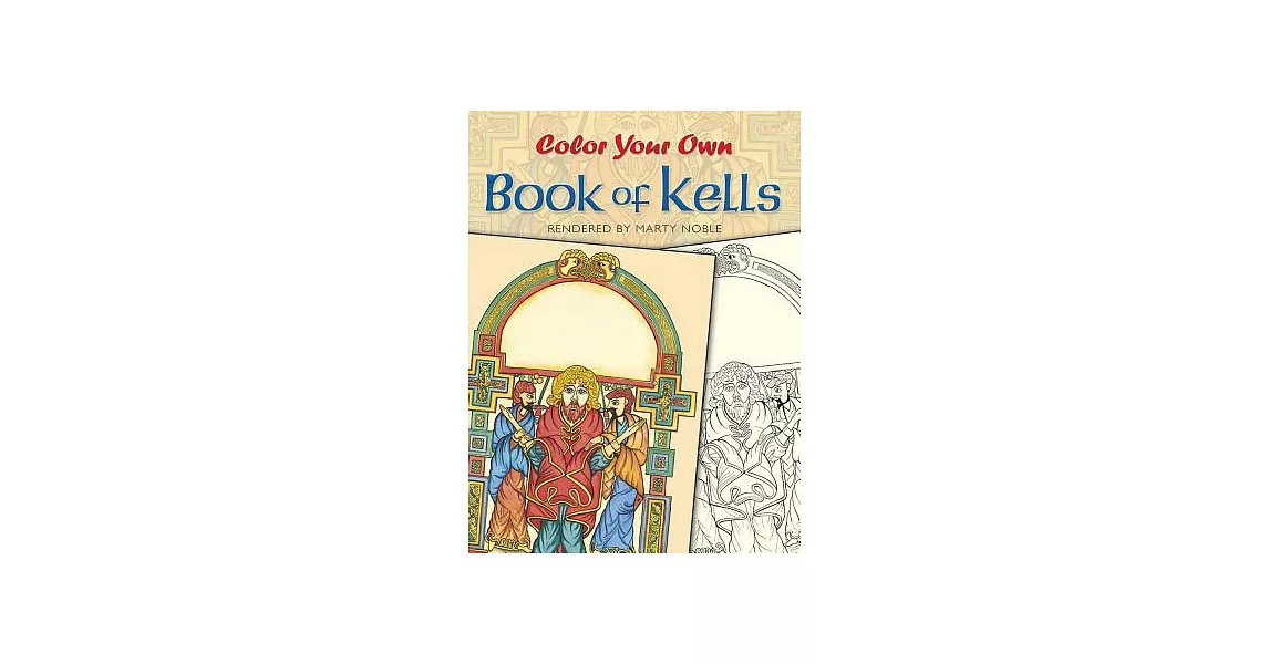 博客來-Color Your Own Book of Kells