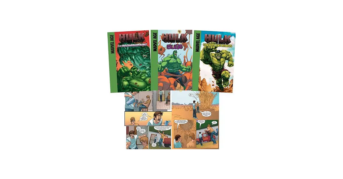博客來-Marvel Age: Hulk Set 1