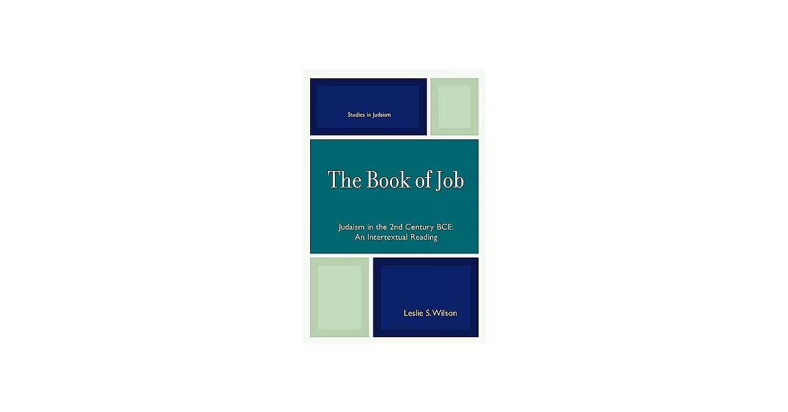 博客來-The Book of Job: Judaism in the 2nd Century Bce : an Intellectual ...