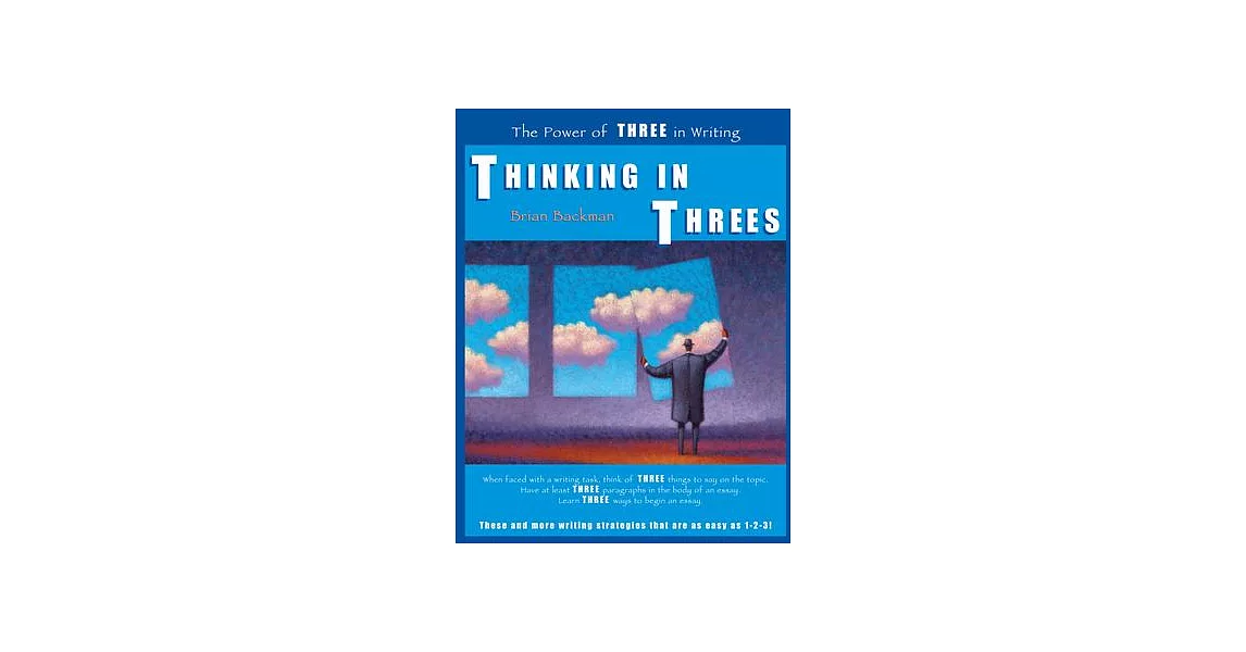 博客來-Thinking in Threes: The Power of Three in Writing