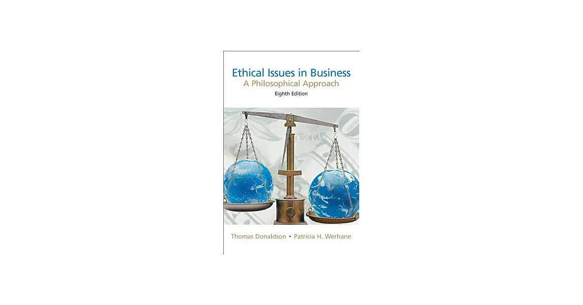 博客來-Donaldson: Ethical Issues Busines_p8