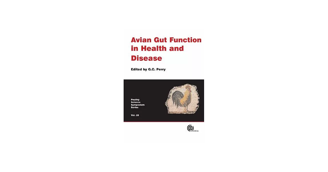 博客來-Avian Gut Function in Health And Disease