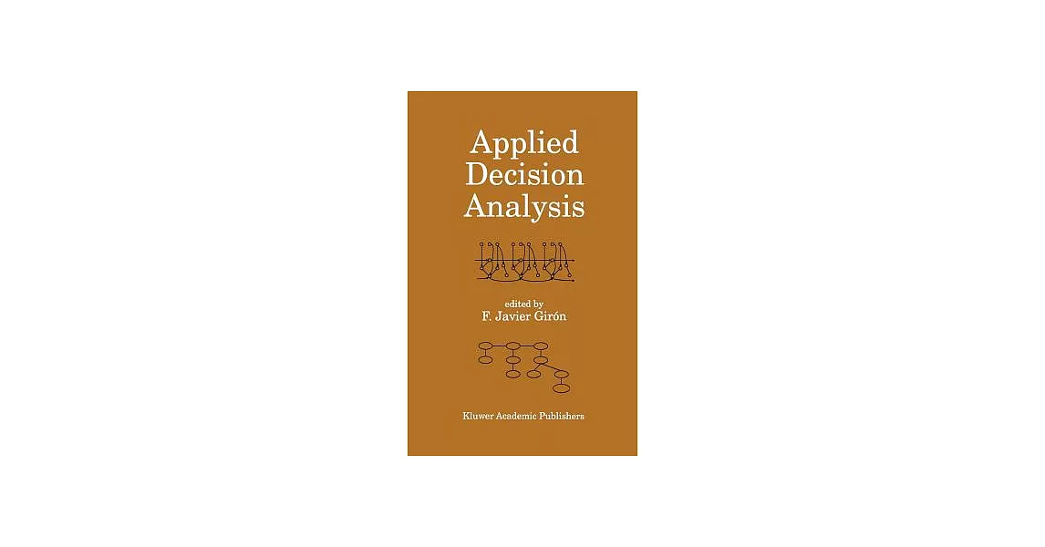 博客來-Applied Decision Analysis