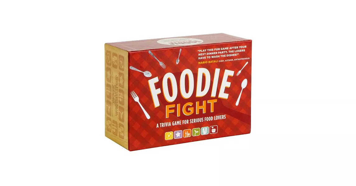 博客來-Foodie Fight: A Trivia Game with Gameboard and Cards [With 6 ...