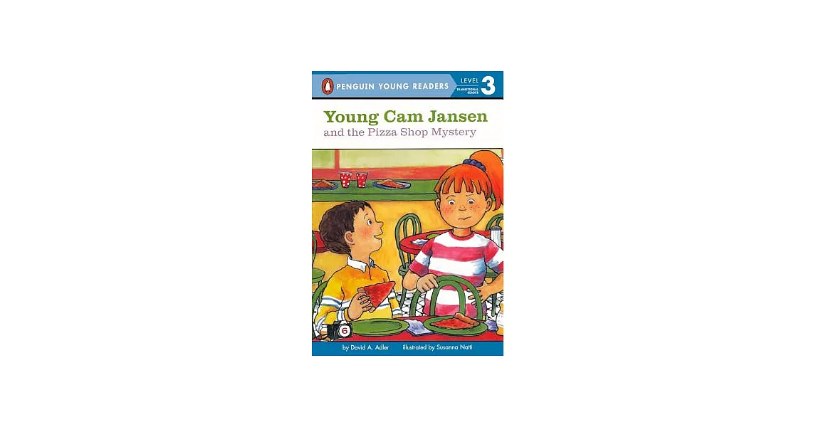 博客來-Young CAM Jansen and the Pizza Shop Mystery