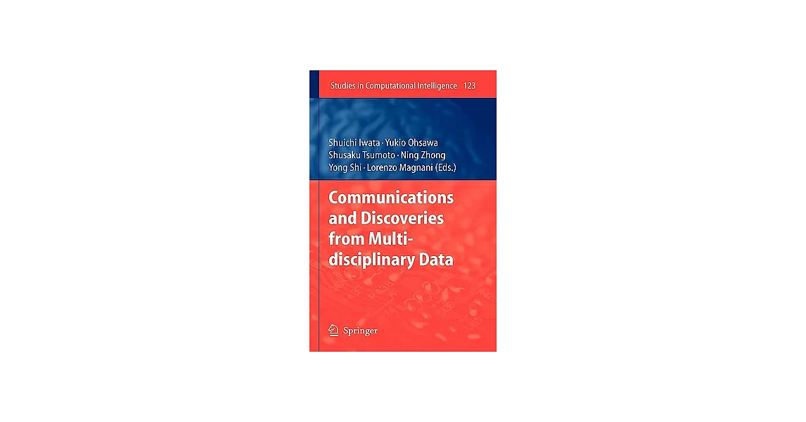 博客來-Communications and Discoveries from Multidisciplinary Data