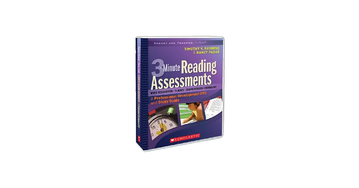 博客來-3-Minute Reading Assessments: A Professional Development Dvd and ...
