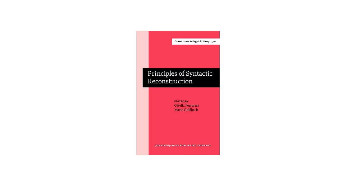 博客來-Principles of Syntactic Reconstruction