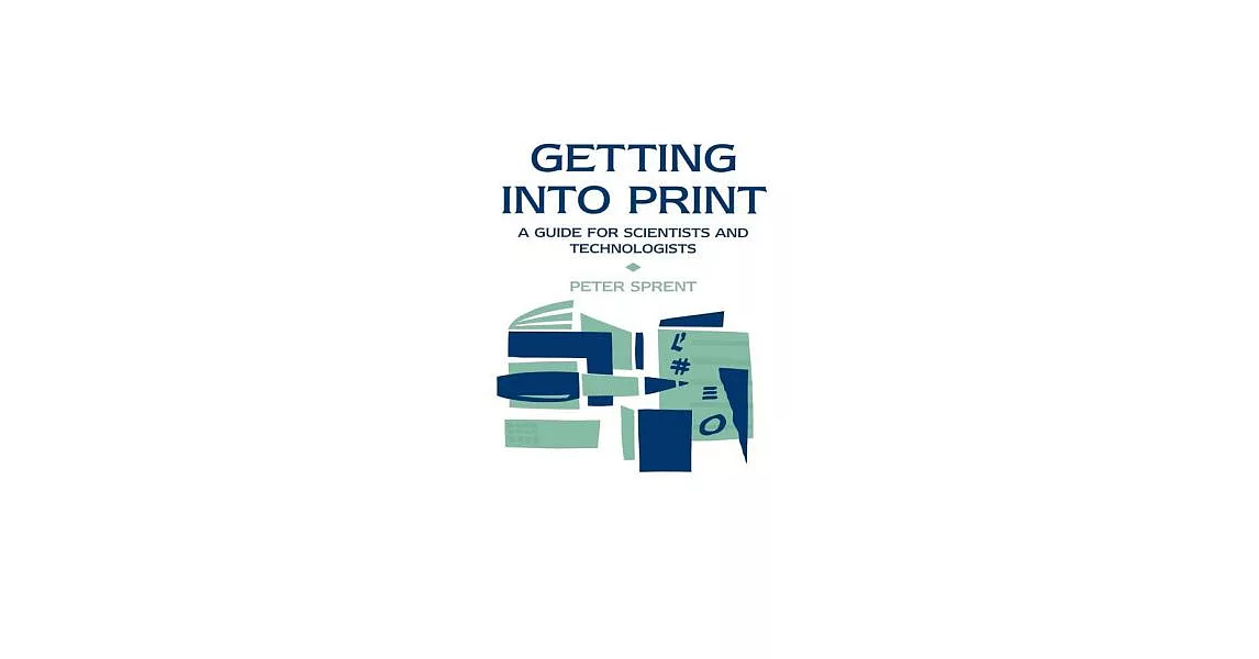 博客來-Getting Into Print