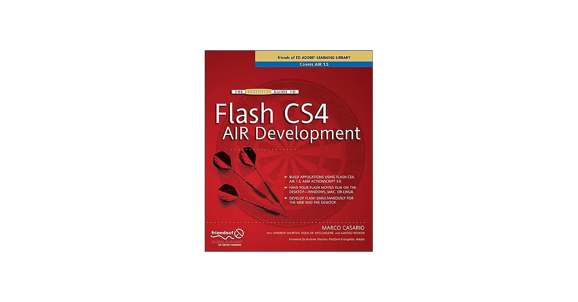 博客來-The Essential Guide to Flash CS4 AIR Development