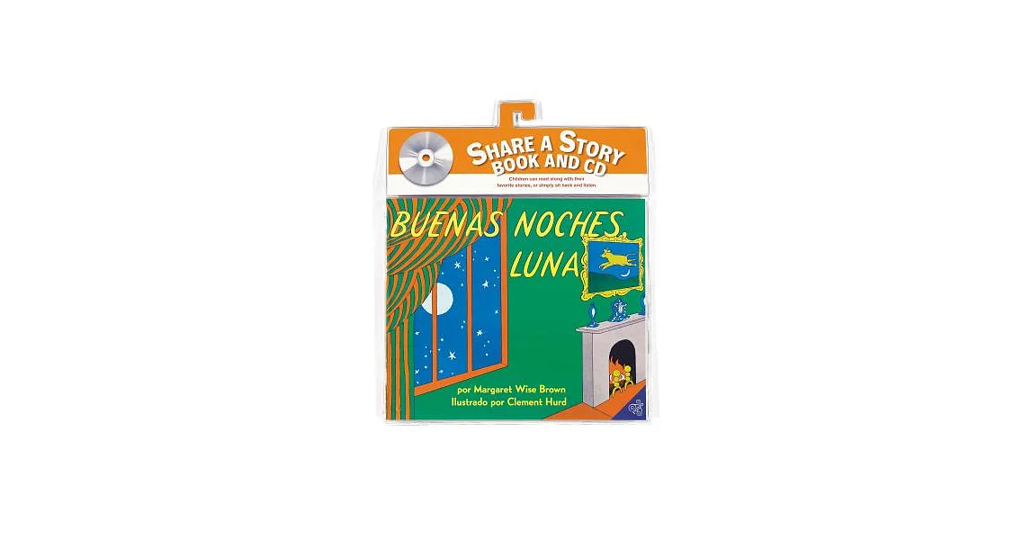 博客來-Buenas Noches, Luna Libro Y CD: Goodnight Moon Book and CD (Spanish ...