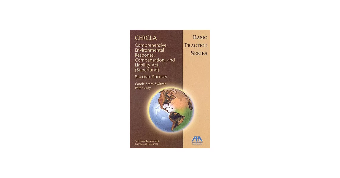 博客來-Cercla--comprehensive Environmental Response, Compensation, and ...