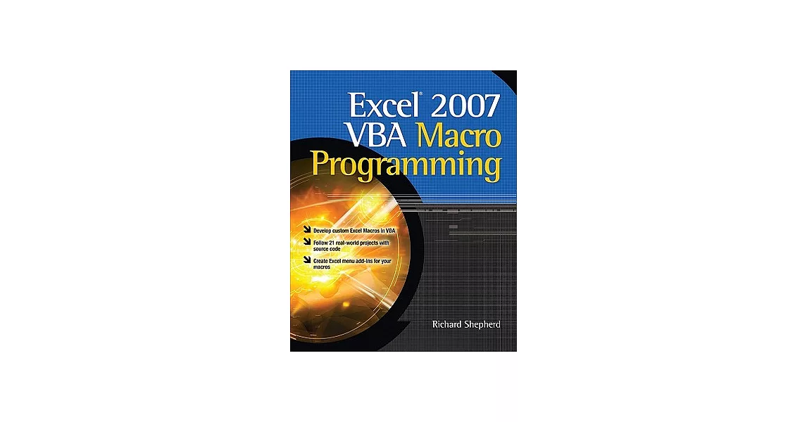 博客來-Excel 2007 VBA Macro Programming