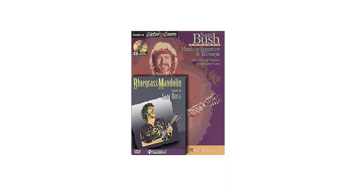 博客來-Sam Bush Teaches Mandolin Repertoire & Technique/ Bluegrass Mandolin