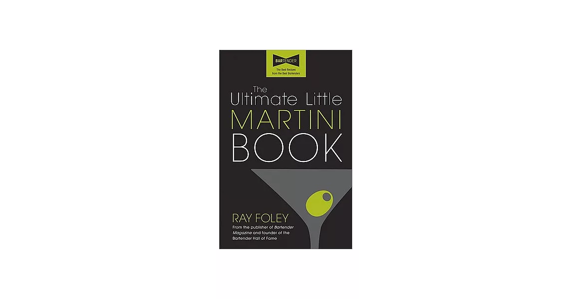 博客來-The Ultimate Little Martini Book