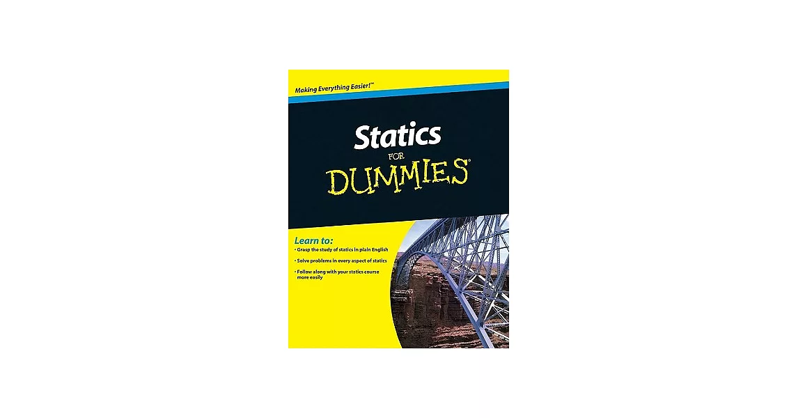 博客來-Statics for Dummies
