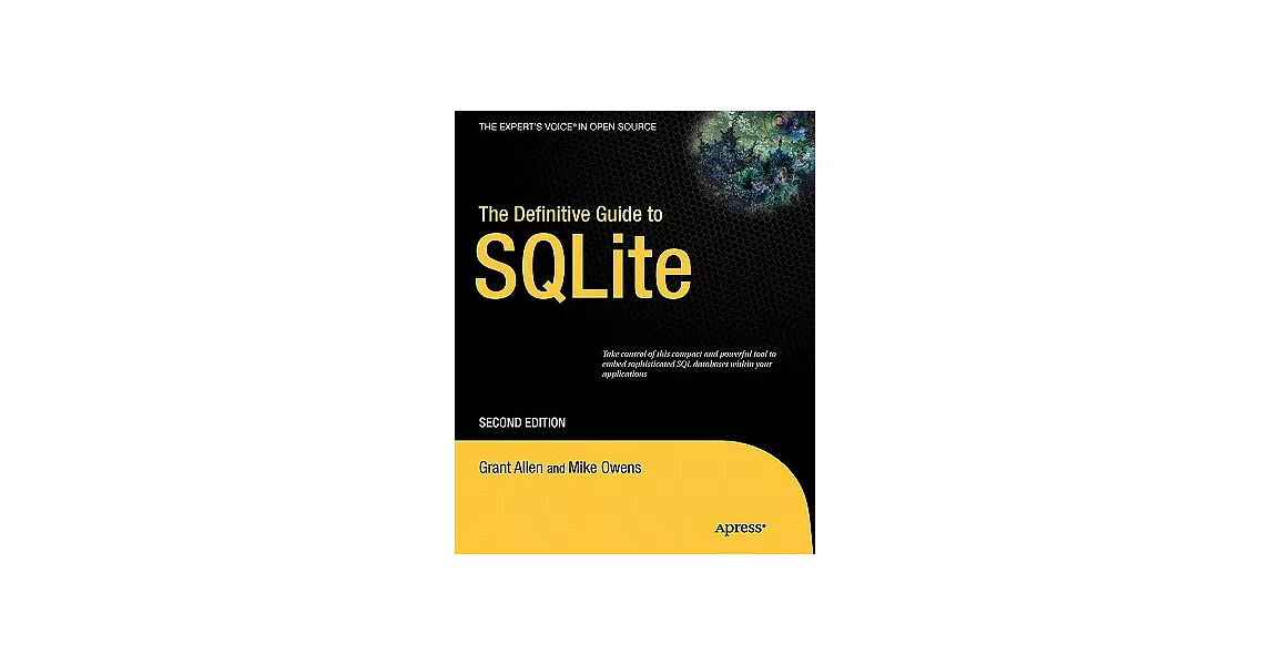 博客來-The Definitive Guide to SQLite