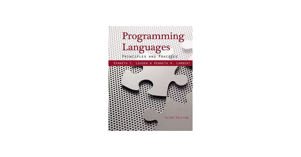 博客來 Programming Languages Principles And Practices 