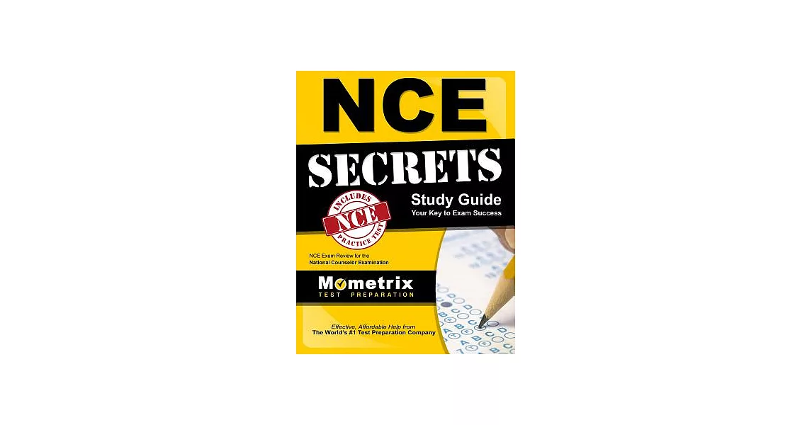 博客來-Nce Secrets Study Guide: Nce Exam Review for the National Counselor ...