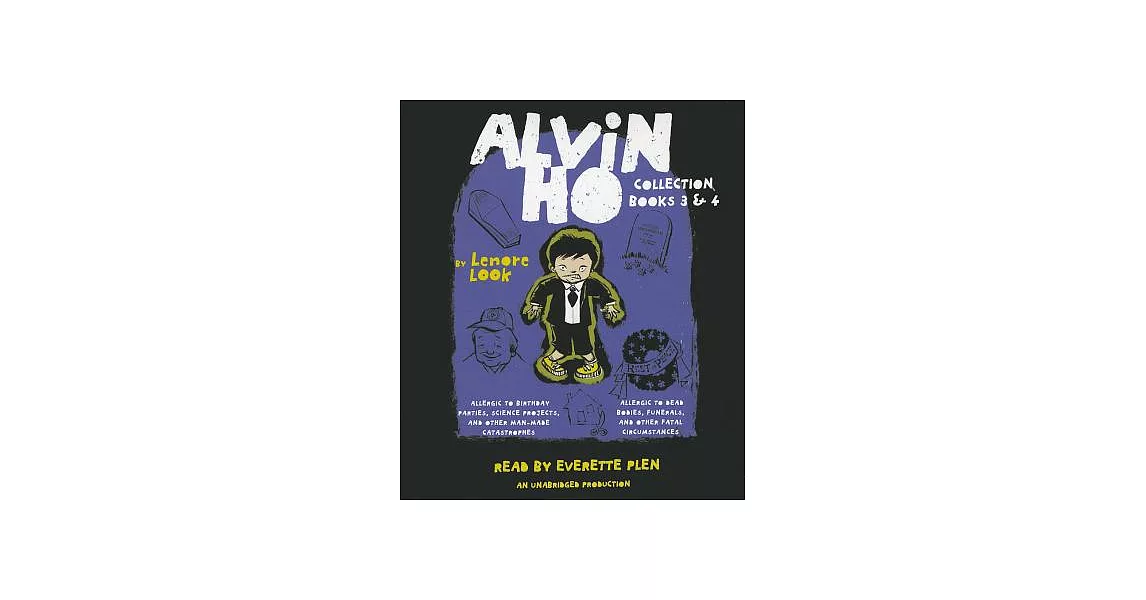 博客來-The Alvin Ho Collection Books 3-4: Allergic to Birthday Parties ...