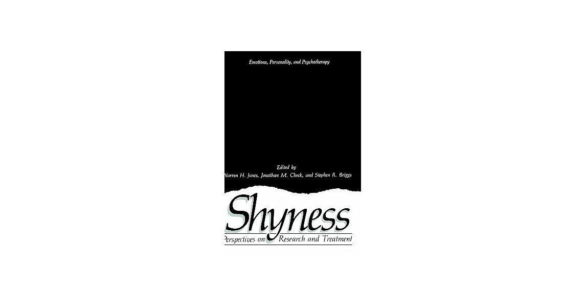 博客來-Shyness: Emotions, Personality, and Psychotherapy