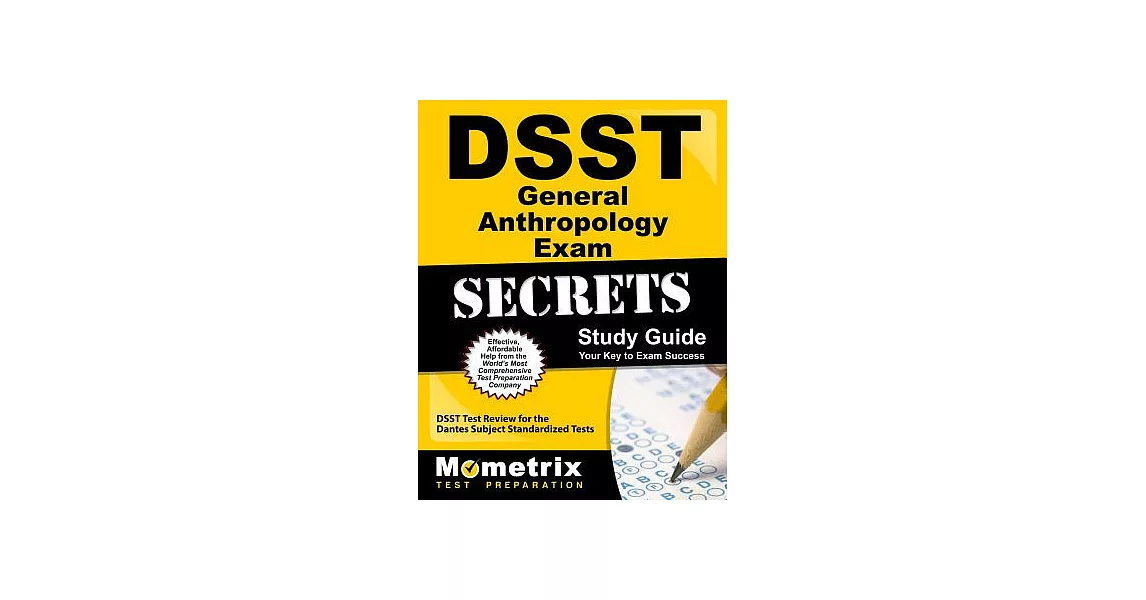 博客來-Dsst General Anthropology Exam Secrets Study Guide