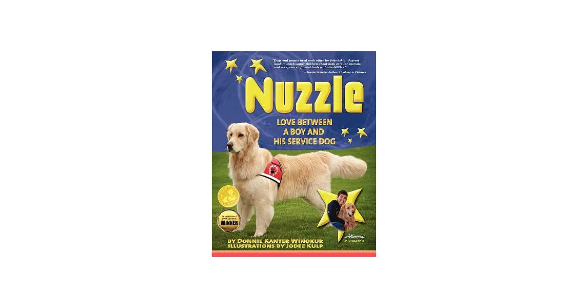 博客來-Nuzzle: Love Between a Boy and His Service Dog