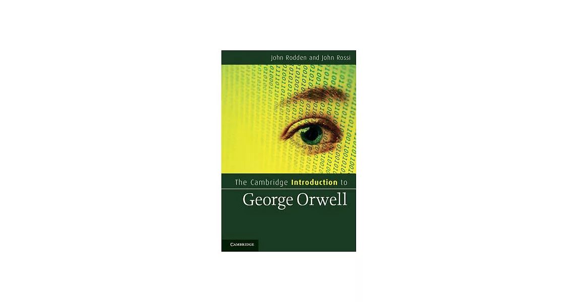 博客來-The Cambridge Introduction to George Orwell