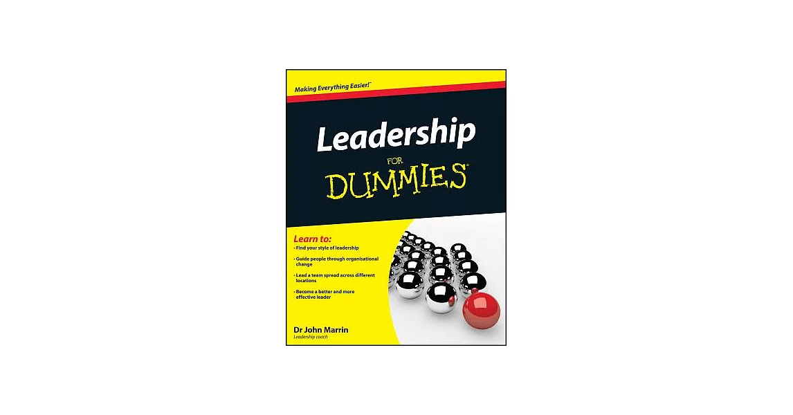 博客來-Leadership for Dummies