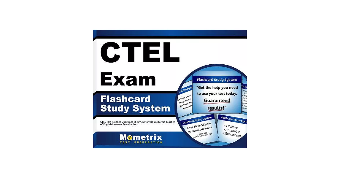 博客來-CTEL Exam Flashcard Study System: CTEL Test Practice Questions ...