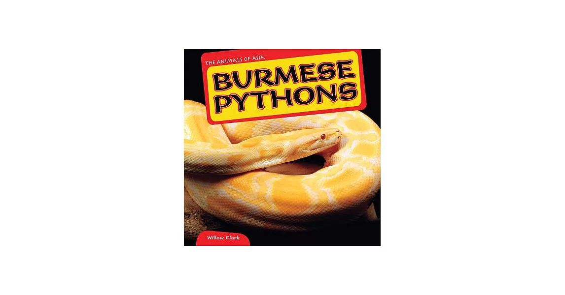 博客來-Burmese Pythons