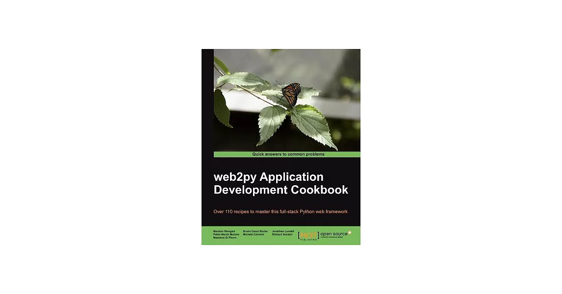 博客來-Web2py Application Development Cookbook