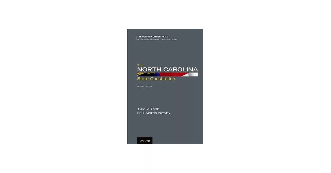 博客來-The North Carolina State Constitution