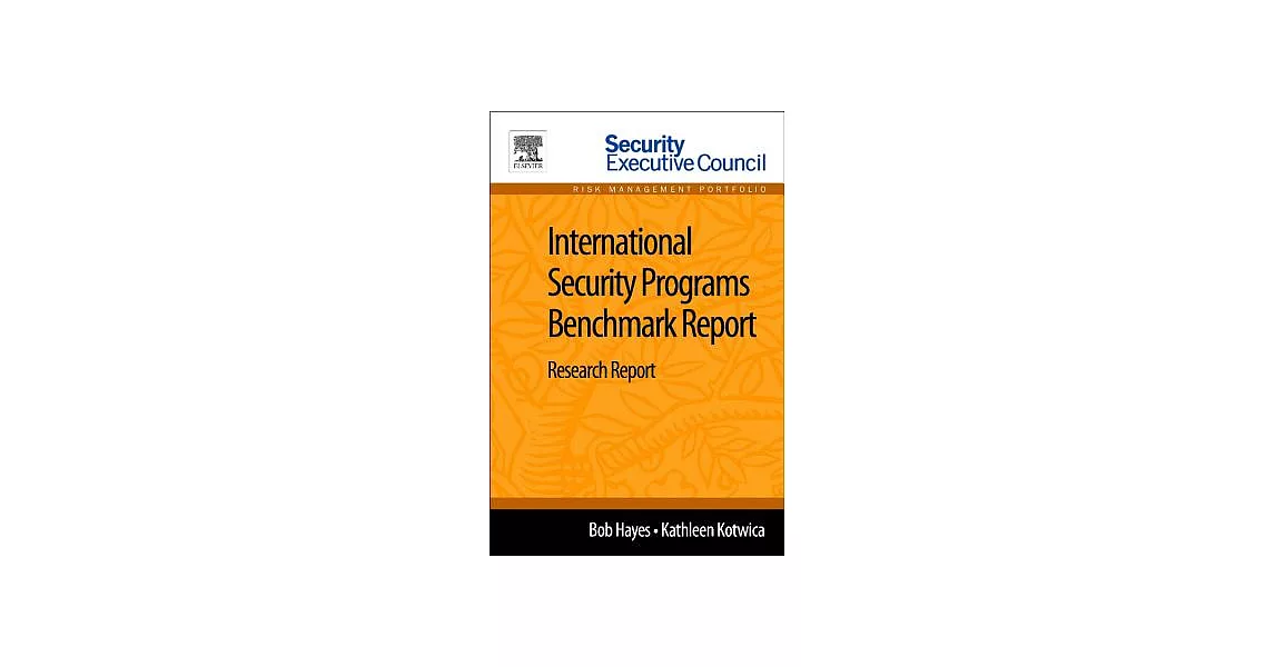 博客來-International Security Programs Benchmark Report: Research Report