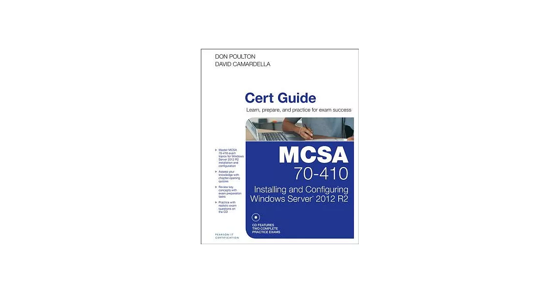 博客來-Mcsa 70-410 Cert Guide: Installing and Configuring Windows Server ...