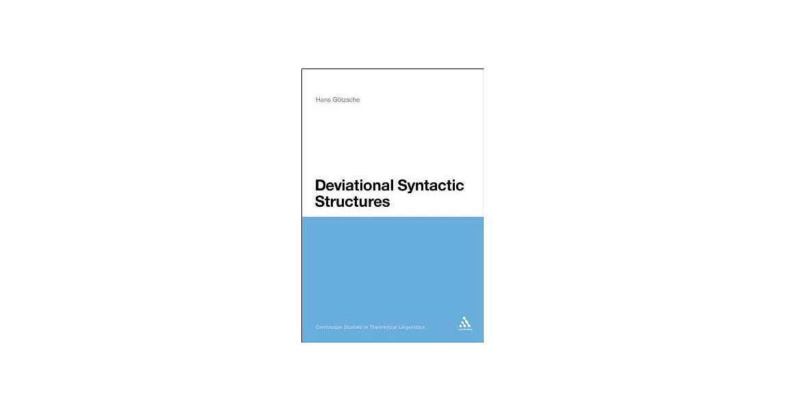 博客來-Deviational Syntactic Structures