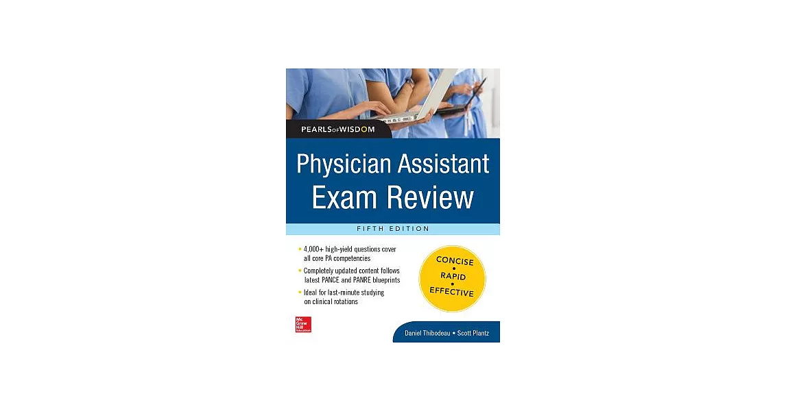 博客來-Physician Assistant Exam Review