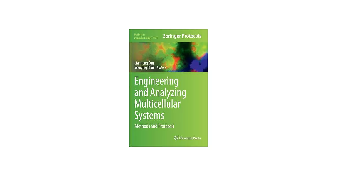 博客來-Engineering and Analyzing Multicellular Systems: Methods and Protocols
