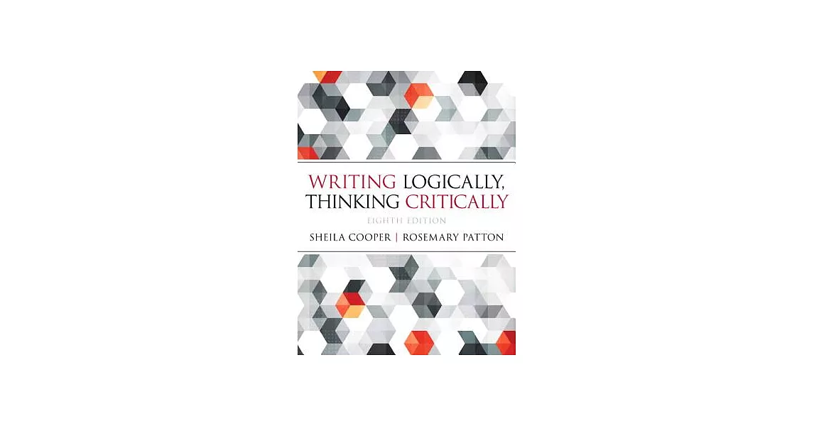 博客來-Writing Logically Thinking Critically
