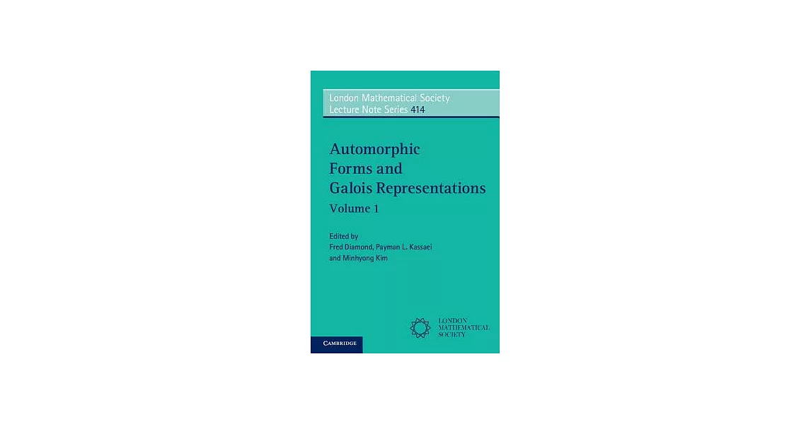 博客來-Automorphic Forms and Galois Representations