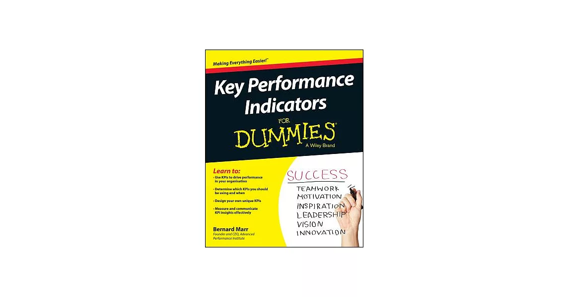 博客來-Key Performance Indicators for Dummies