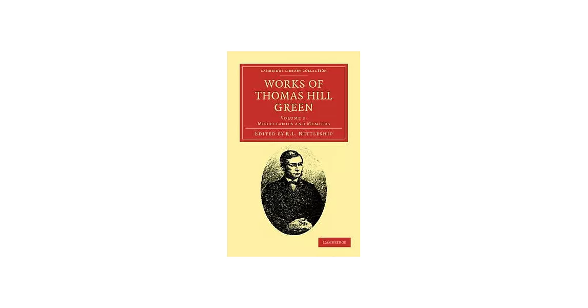 博客來-Works of Thomas Hill Green
