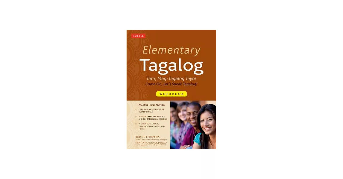 博客來-Elementary Tagalog Workbook: Tara, Mag-Tagalog Tayo! Come On, Let’s ...