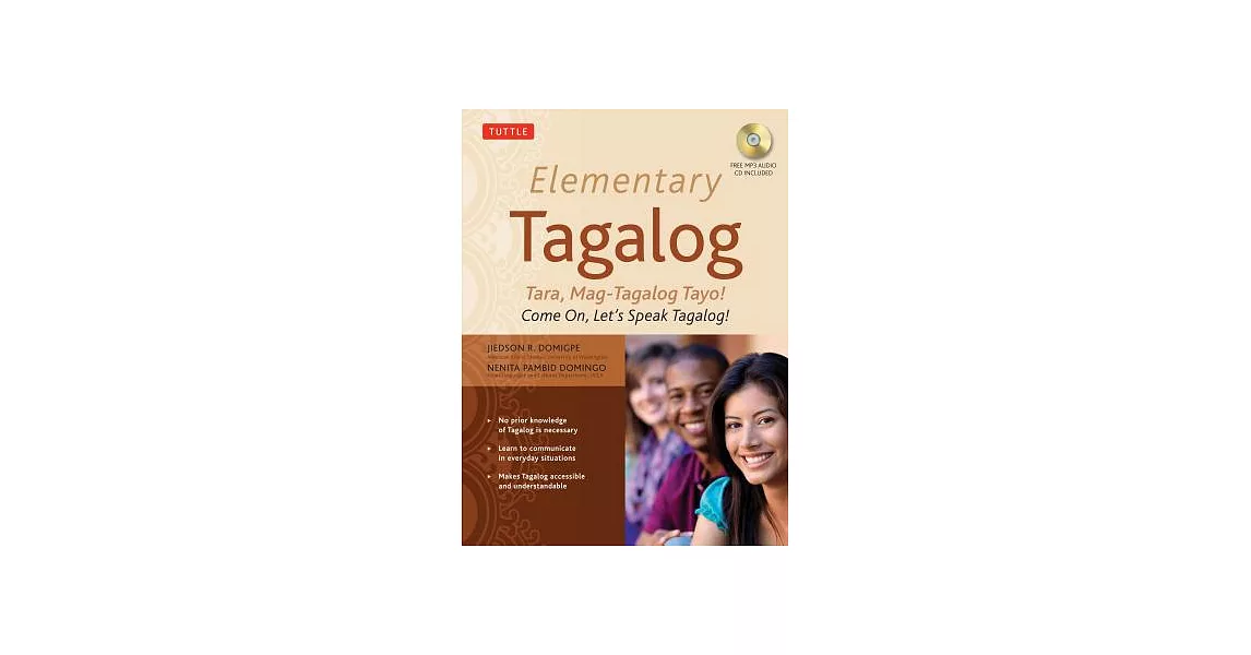 博客來-Elementary Tagalog: Tara, Mag-Tagalog Tayo! / Come On, Let’s Speak ...