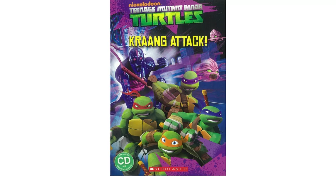 博客來-Scholastic Popcorn Readers Level 2: Teenage Mutant Ninja Turtles ...