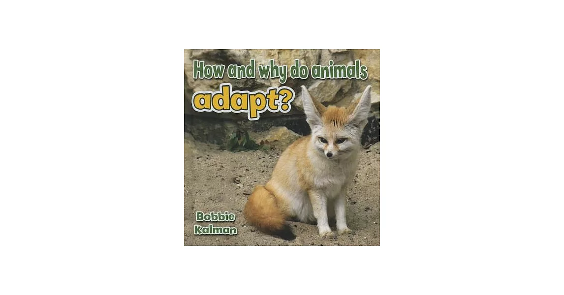 博客來-How and Why Do Animals Adapt?