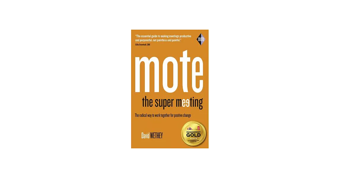 博客來-Mote: The Super Meeting: The radical way to work together for ...