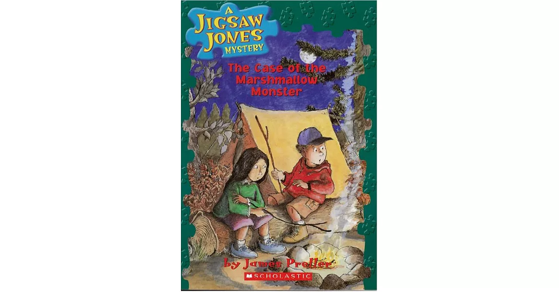 博客來-Jigsaw Jones #11: The Case of the Marshmallow Monster (書+CD)