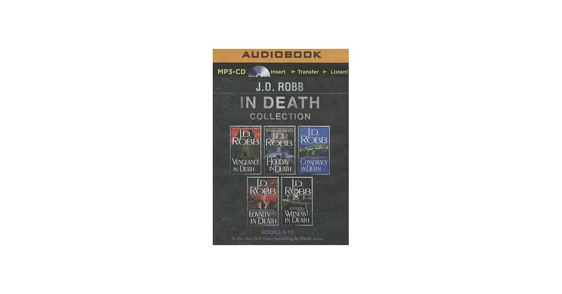 博客來-J. D. Robb in Death Collection: Vengeance in Death / Holiday in ...
